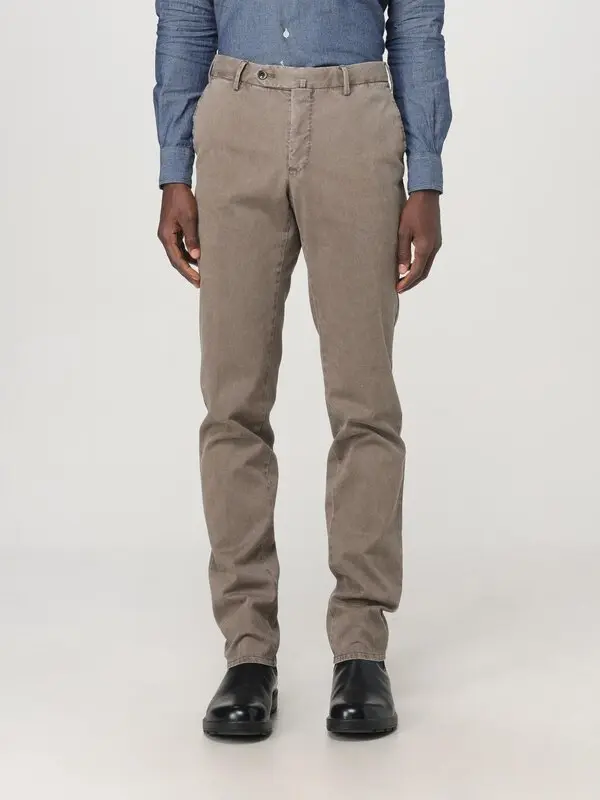 PT TORINO Slim Fit Trousers - Nude