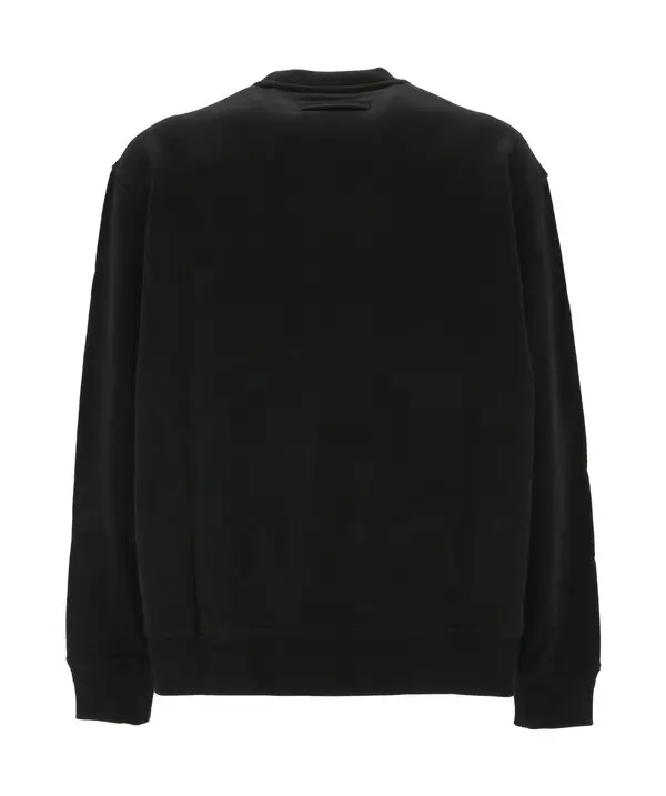 Zegna Z Logo Printed Crewneck Sweatshirt
