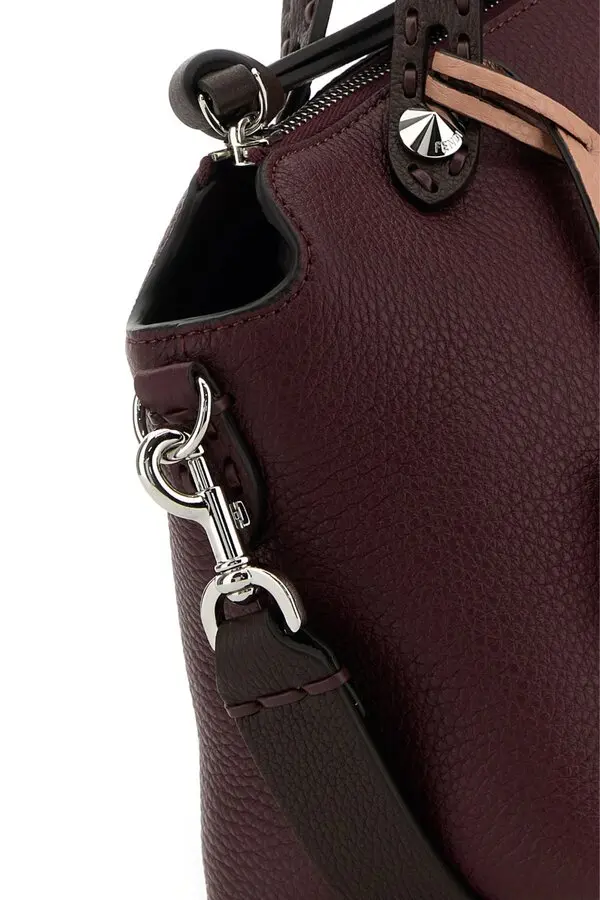 Fendi Selleria Medium Tote Bag - Claret