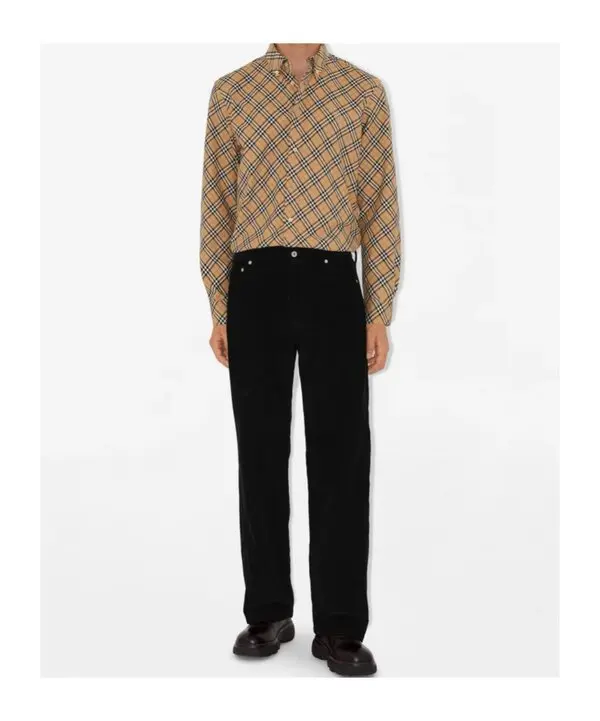 Burberry Checked Long-sleeved Shirt