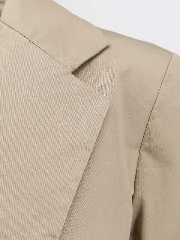Aspesi Single-breasted Suit With Wide-leg Trousers