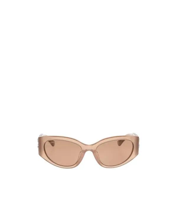 Balenciaga Bossy Cat-eye Frame Sunglasses - Nude