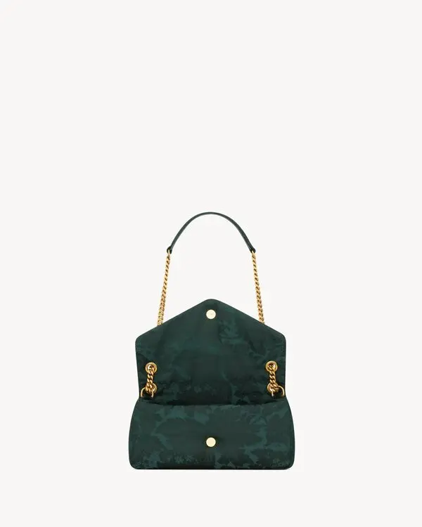 Saint Laurent Calypso Jacquard Small Shoulder Bag