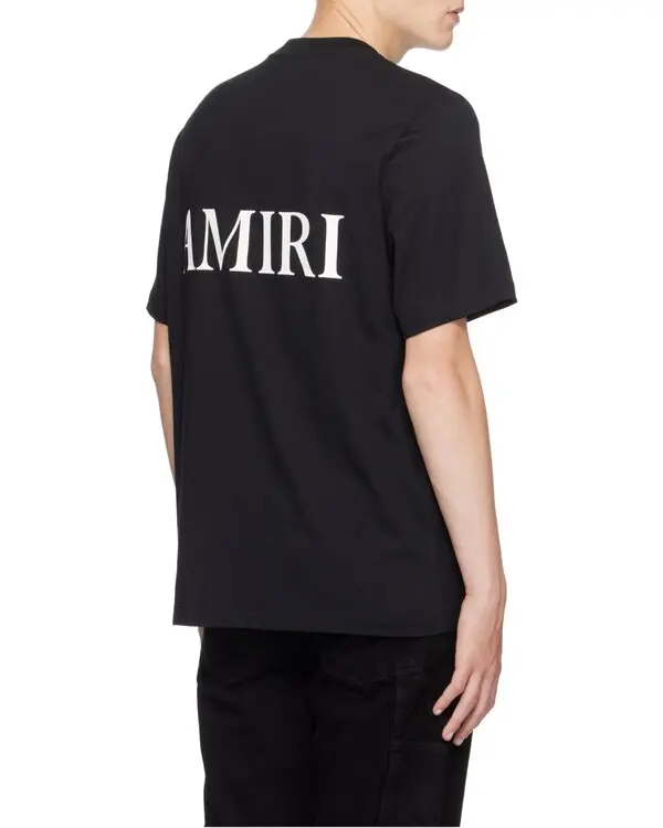 Amiri Logo Print Oversized T-shirt
