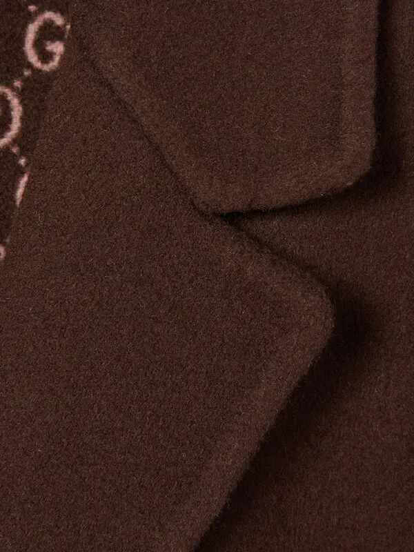 Gucci Belted Button-up Coat