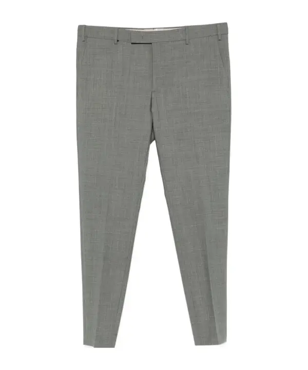 PT TORINO Slim Fit Tailored Dress Pants - Gray