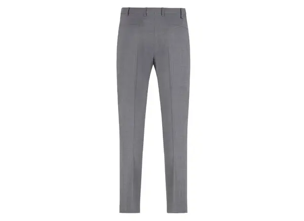 PT TORINO Slim Fit Tailored Dress Pants - Gray