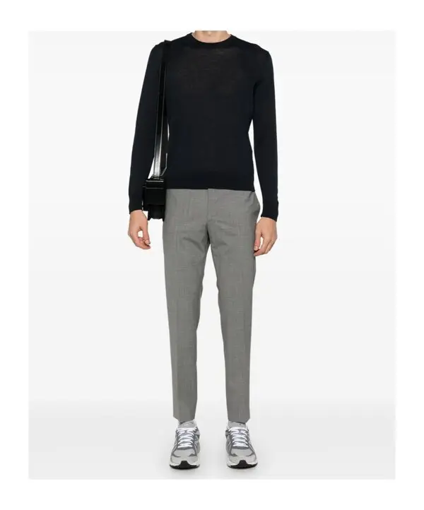 PT TORINO Slim Fit Tailored Dress Pants - Gray