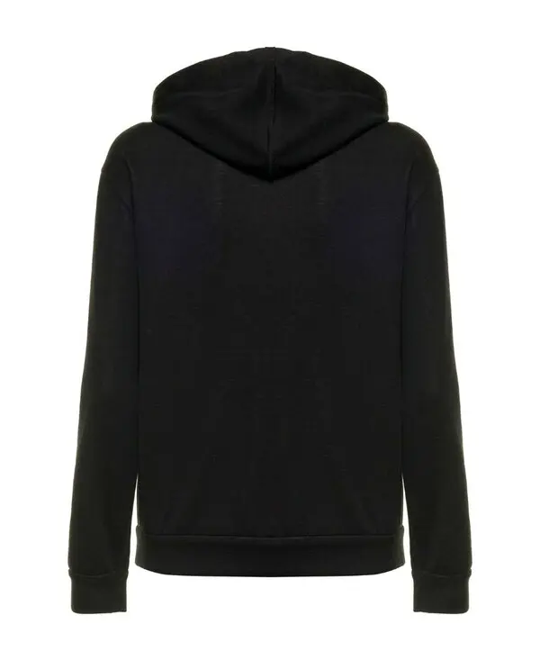 Brunello Cucinelli Zip-up Hooded Sweatshirt - Black