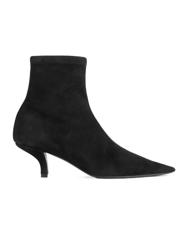 TOTEME Pointed Toe Sock Boots