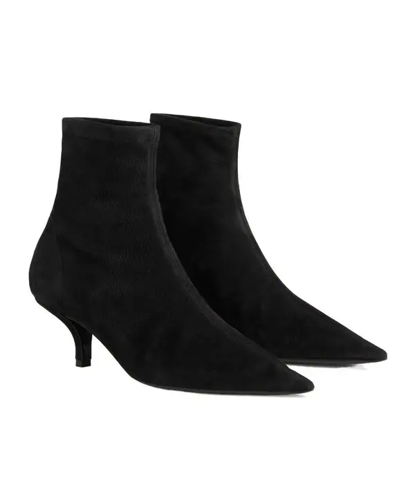 TOTEME Pointed Toe Sock Boots