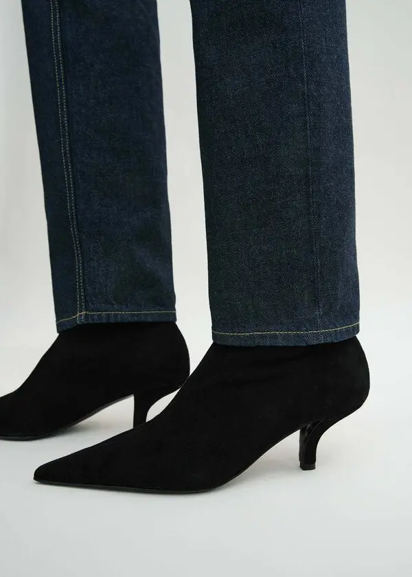 TOTEME Pointed Toe Sock Boots