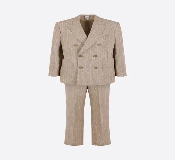 Aspesi Striped Two-piece Suit