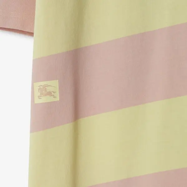 Burberry Striped Short Sleeve Polo Shirt