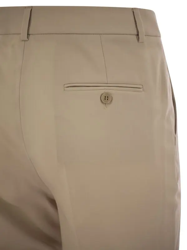 Max Mara Canon Slim Fit Trousers - Nude