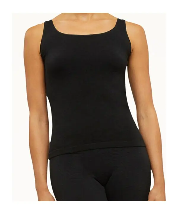 Wolford Jamaika Sleeveless Top With Straight Hem - Black