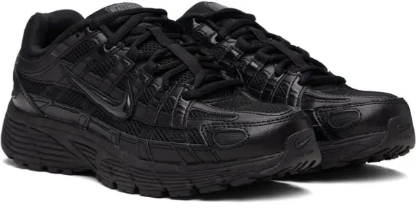 Nike P-6000 Lace-up Sneakers - Black