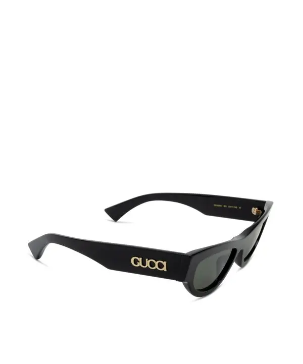 Gucci Cat Eye Frame Sunglasses - Black