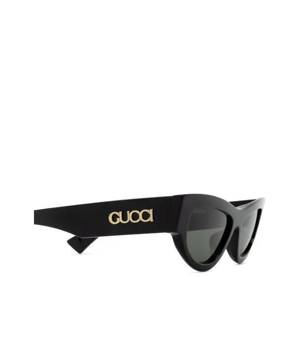Gucci Cat Eye Frame Sunglasses - Black