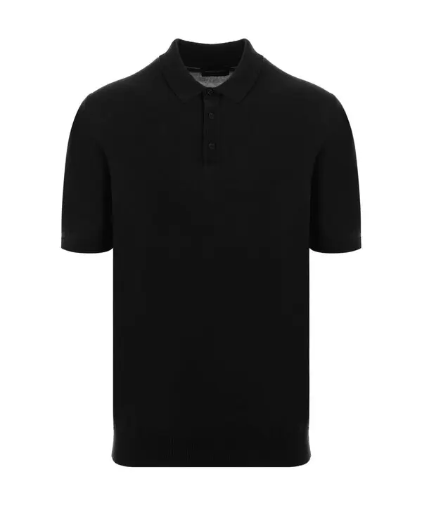 ROBERTO COLLINA Short-sleeved Polo Shirt