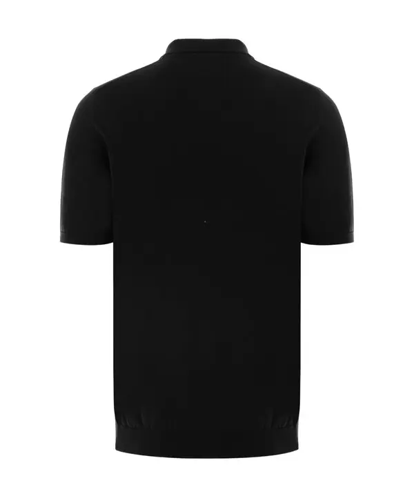 ROBERTO COLLINA Short-sleeved Polo Shirt