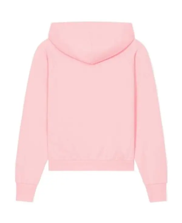 Kenzo Boke Flower Crest Zip-up Hooded Cardigan - Pink