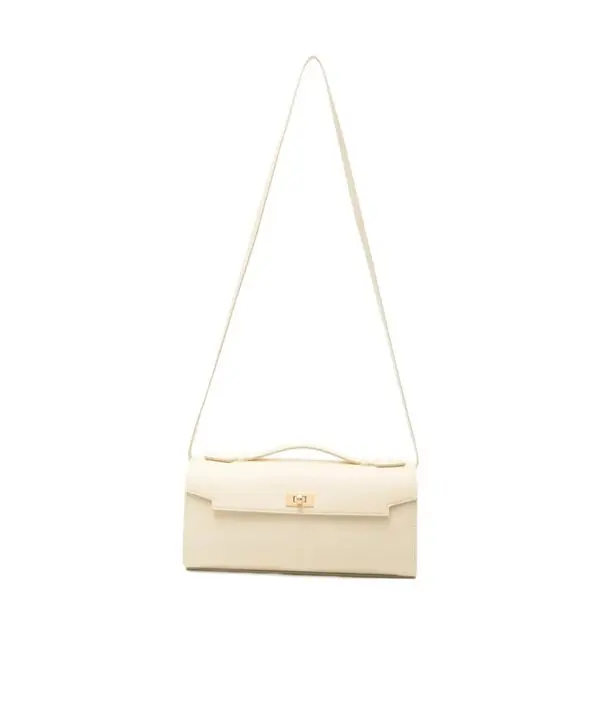 ANYA HINDMARCH Flap Shoulder Bag - Butter Yellow