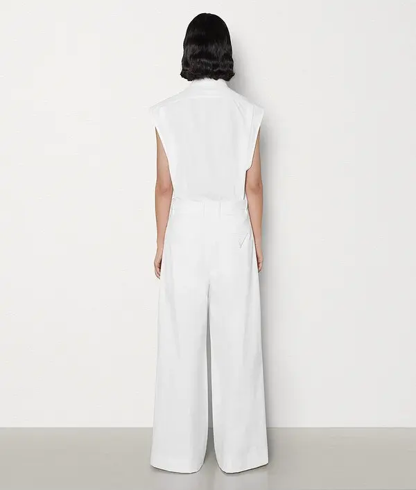 Bottega Veneta High Waist Wide-leg Trousers