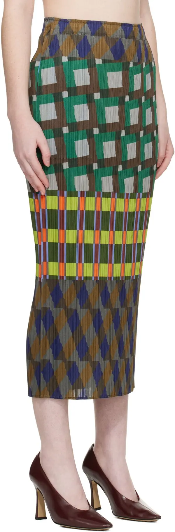 PLEATS PLEASE BY ISSEY MIYAKE Midi Pleated Skirt