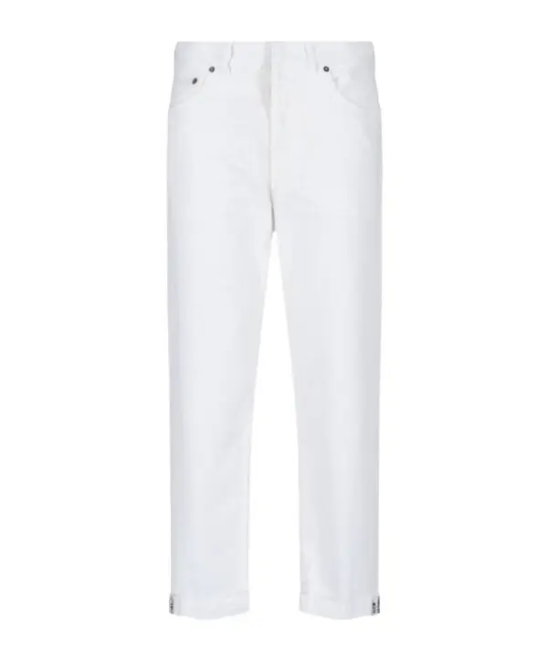 Dior Straight-leg Cropped Jeans - No