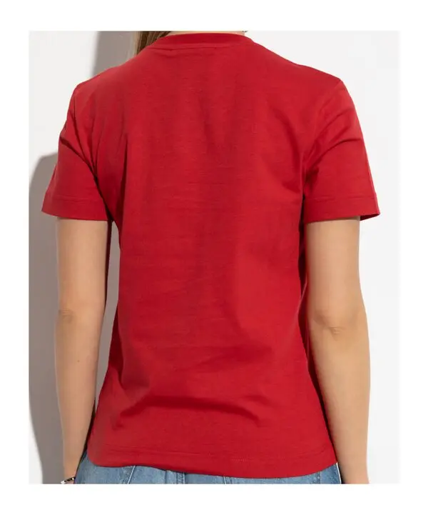 Jacquemus Gros Grain Crewneck T-shirt - Red