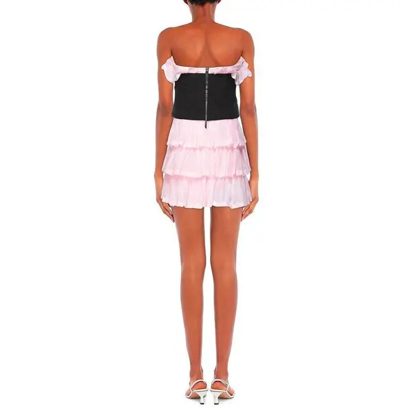 Philosophy Di Lorenzo Serafini Corset Ruffle Dress
