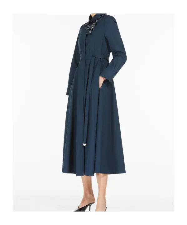 Max Mara Long-sleeved Shirt Dress