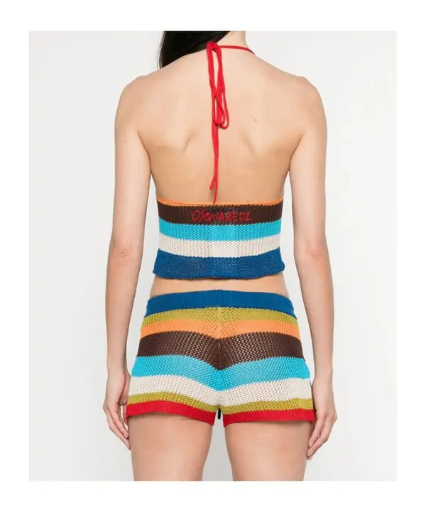 Dsquared2 Knitted Halter Neck Top