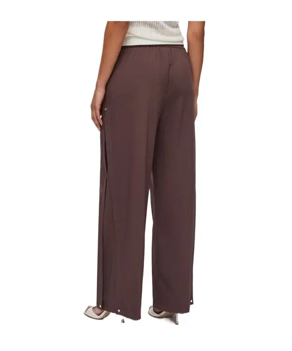 Liu Jo Wide Leg Trousers With Slit Details