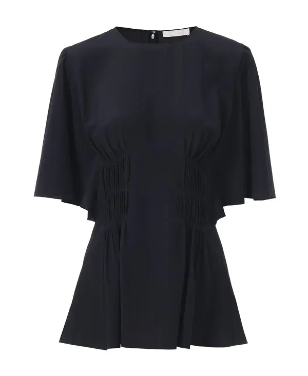 Chloé Wing-sleeved Crewneck Top