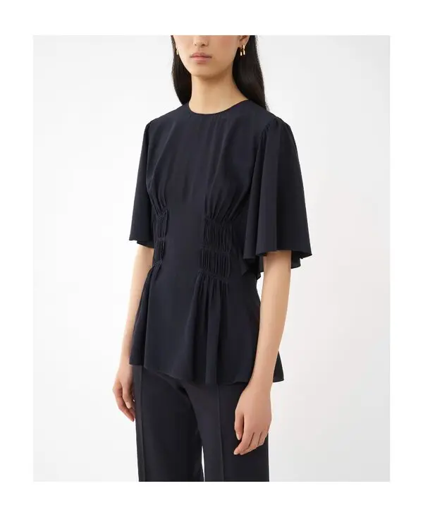 Chloé Wing-sleeved Crewneck Top