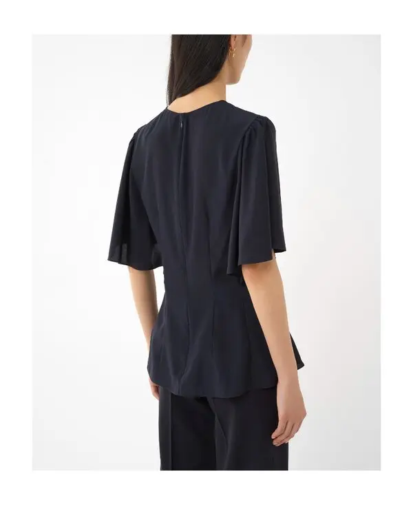 Chloé Wing-sleeved Crewneck Top
