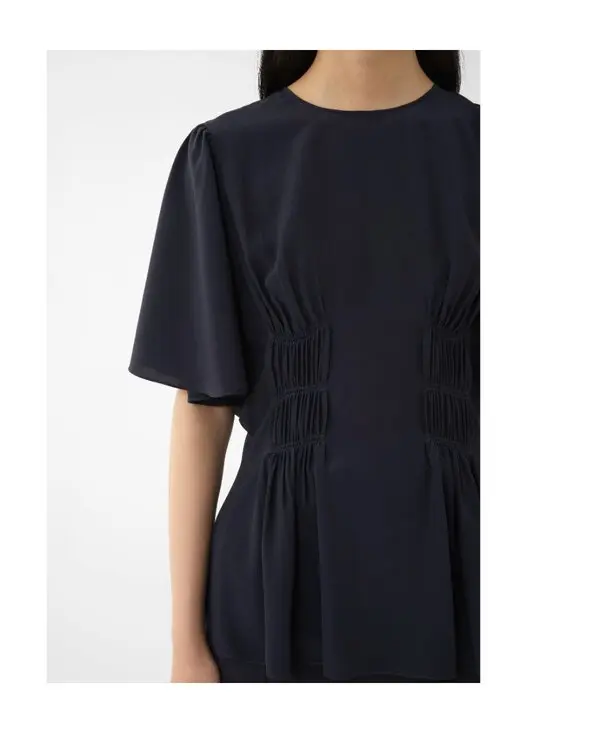 Chloé Wing-sleeved Crewneck Top