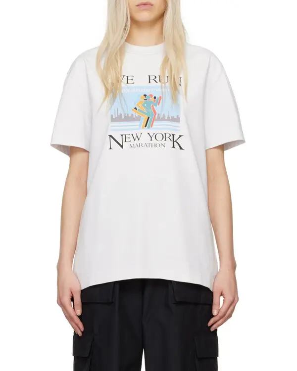 Alexander Wang Graphic Print Crewneck T-shirt