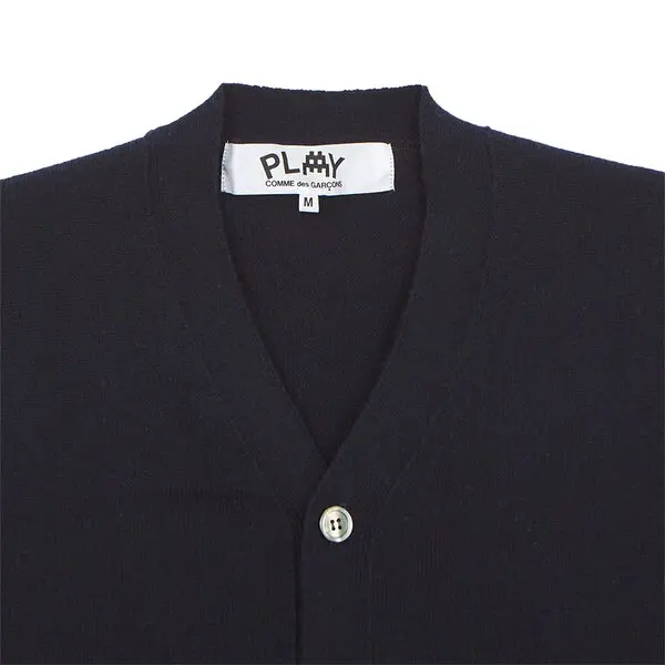 Play Comme Des Garcon X Invader Cardigan