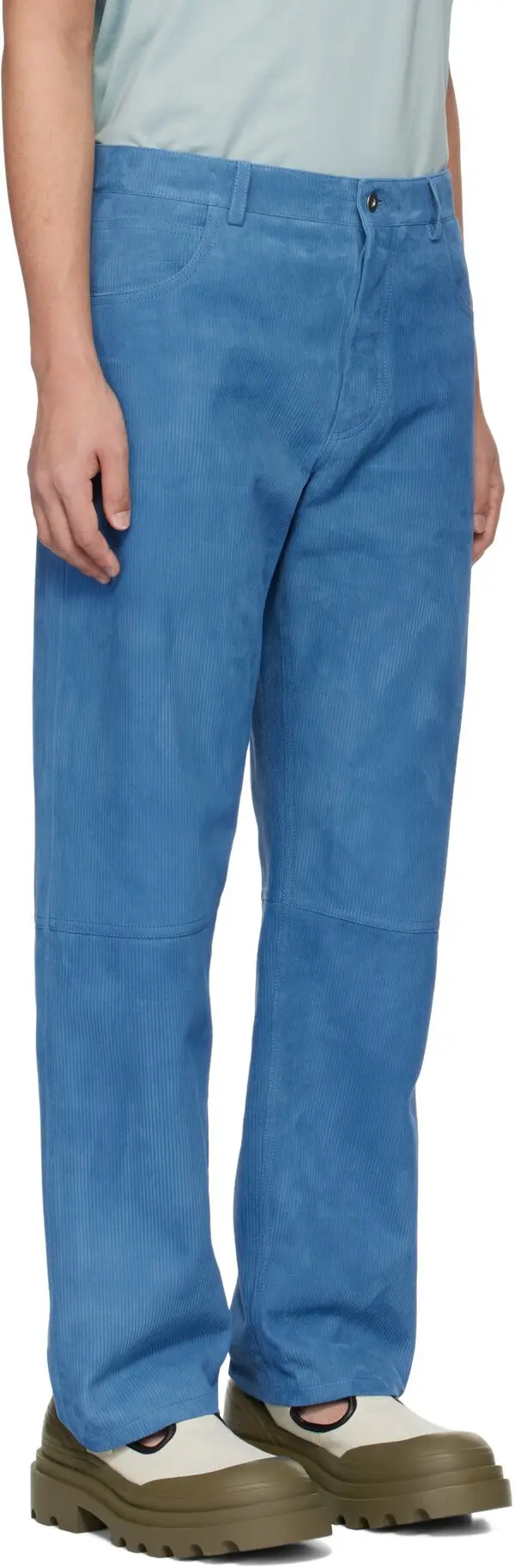 Bottega Veneta Belt-loop Corduroy Trousers