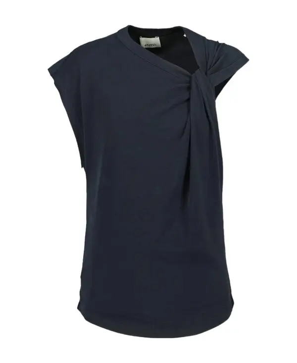 Isabel Marant Étoile Nayda Knot-detailed T-shirt - Black
