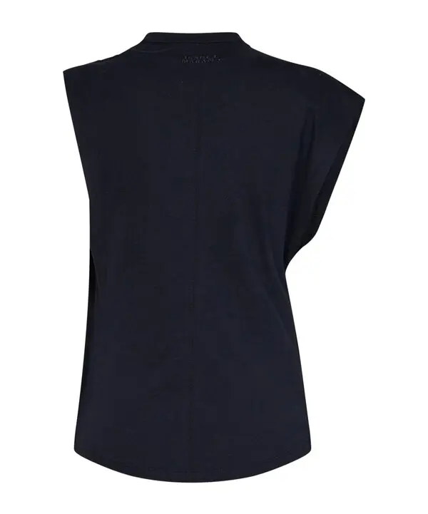 Isabel Marant Étoile Nayda Knot-detailed T-shirt - Black