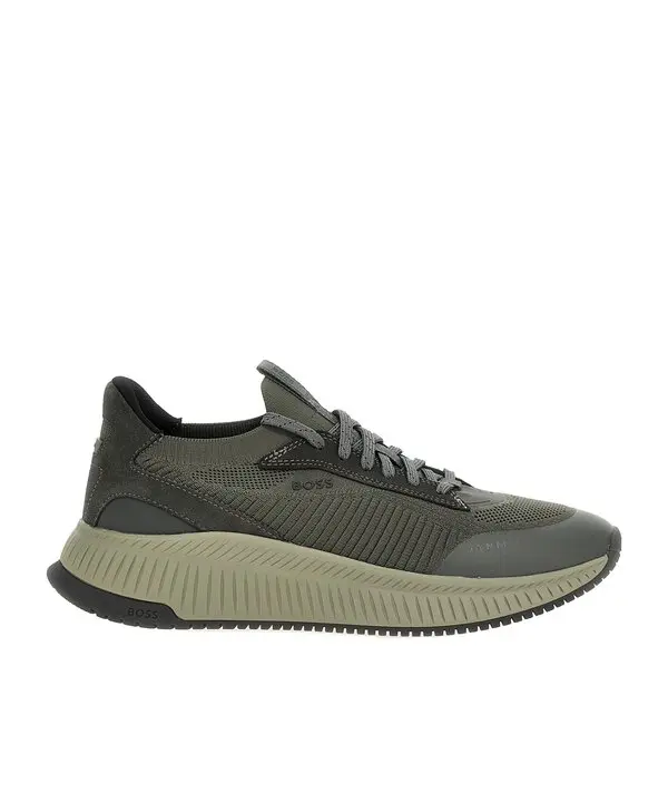 Hugo Boss Ttnm Evo Knitted Upper Trainers