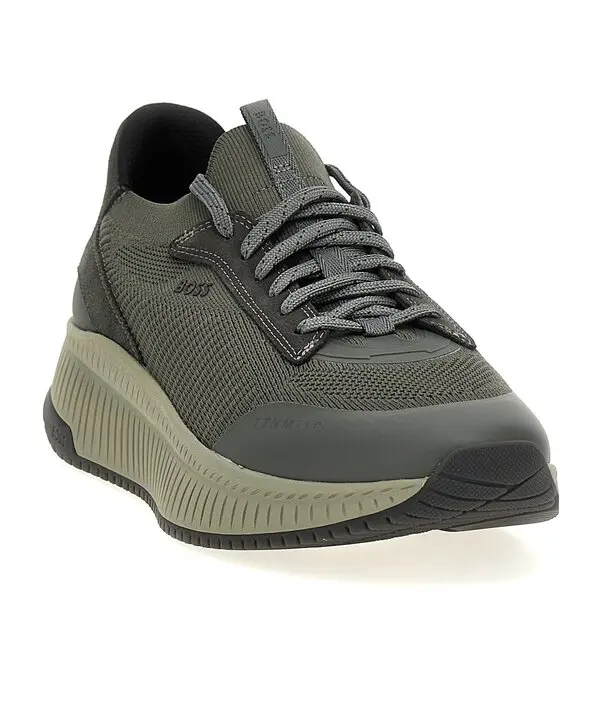 Hugo Boss Ttnm Evo Knitted Upper Trainers