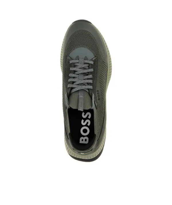 Hugo Boss Ttnm Evo Knitted Upper Trainers