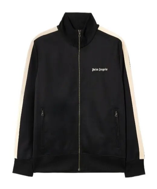 Palm Angels Classic Logo Track Jacket - Black Off-white