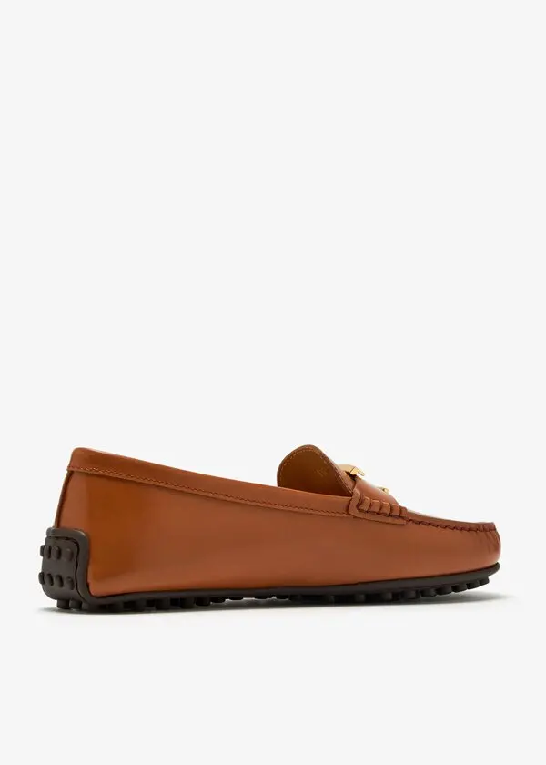 TOD'S City Gommino Driving Loafers - Brown
