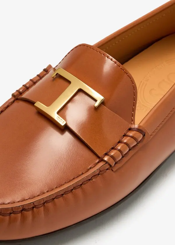 TOD'S City Gommino Driving Loafers - Brown